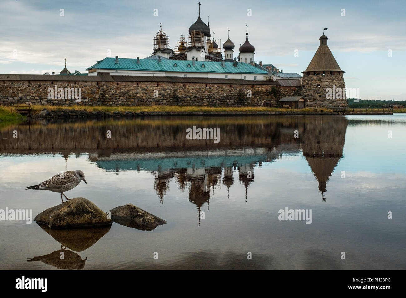 Holy lake solovetsky monastery hi-res stock photography and images - Alamy