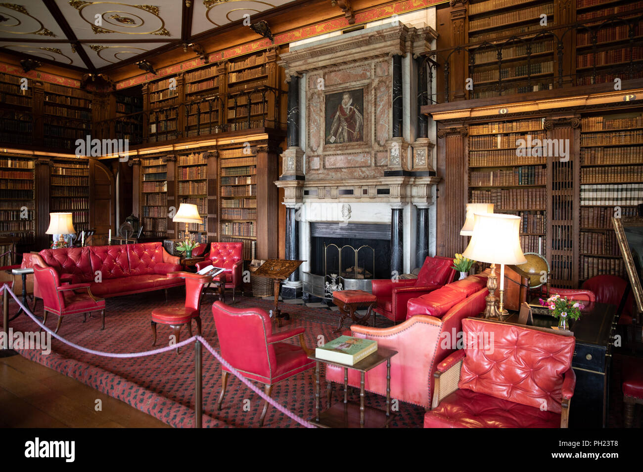 Hatfield house interior hi-res stock photography and images - Alamy