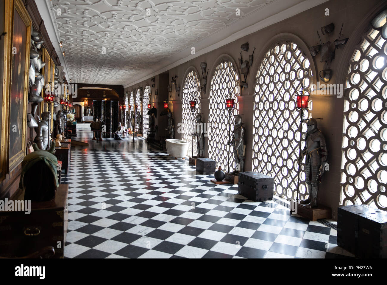 Hatfield house interior hi-res stock photography and images - Alamy