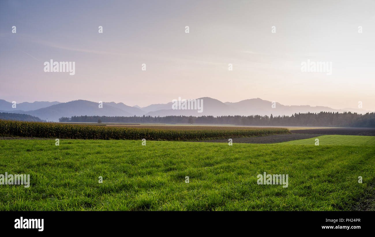 Landscape in Extensive View, Captured on Afternoon with a Field of ...