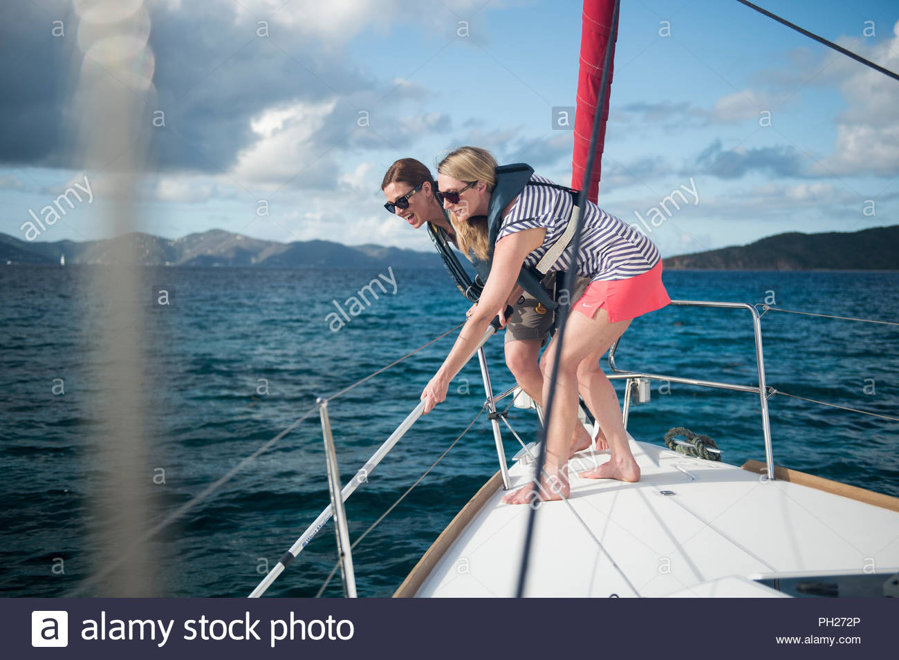 Wearing Life Jackets Stock Photos & Wearing Life Jackets Stock Images ...