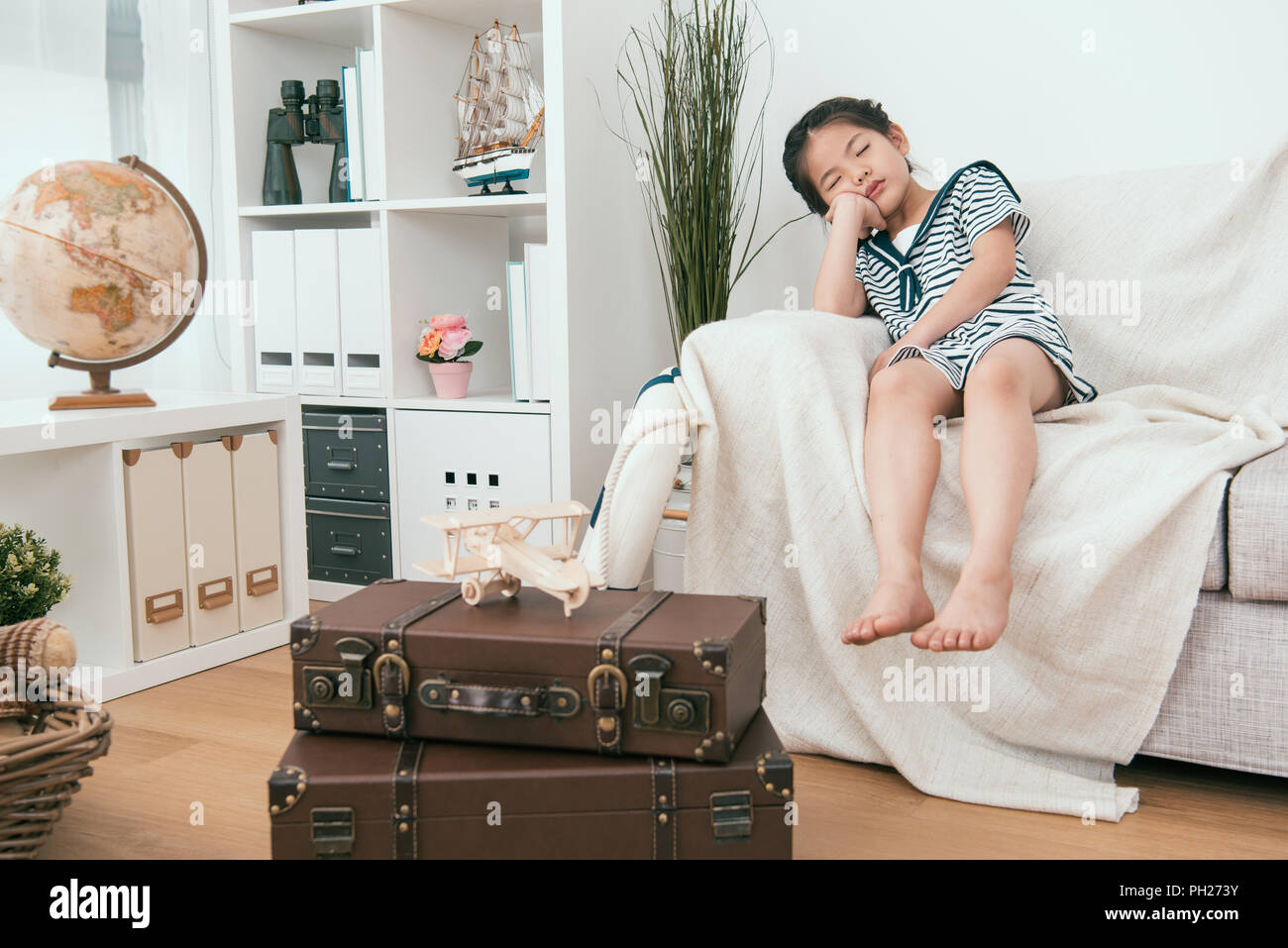 kid taking a nap on the sofa. a little dreaming time for everyday ...