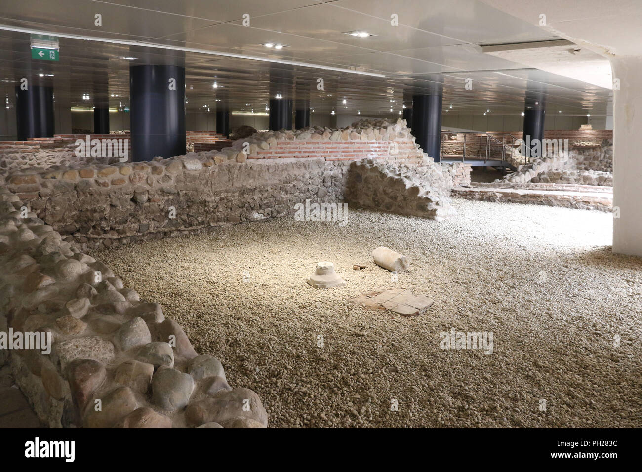 Sofia ancient serdica archaeological complex hi-res stock photography ...