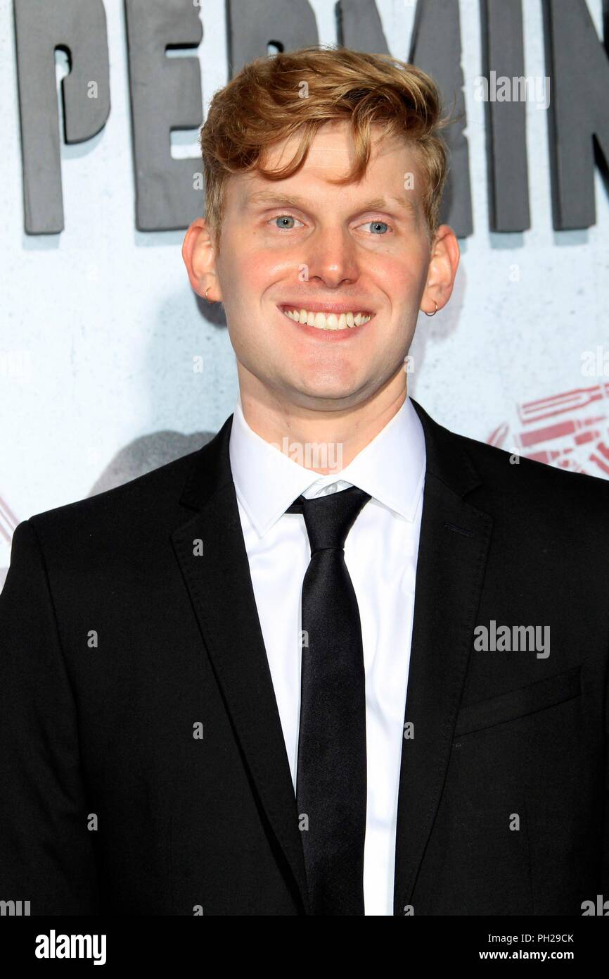Los Angeles, CA, USA. 28th Aug, 2018. Caspar Brun at arrivals for ...