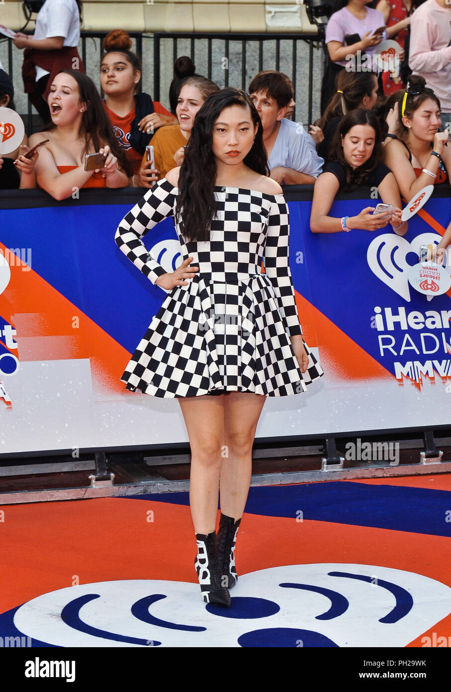 Toronto, Ontario, Canada. 26th Aug, 2018. Awkwafina arrives at the 2018 ...