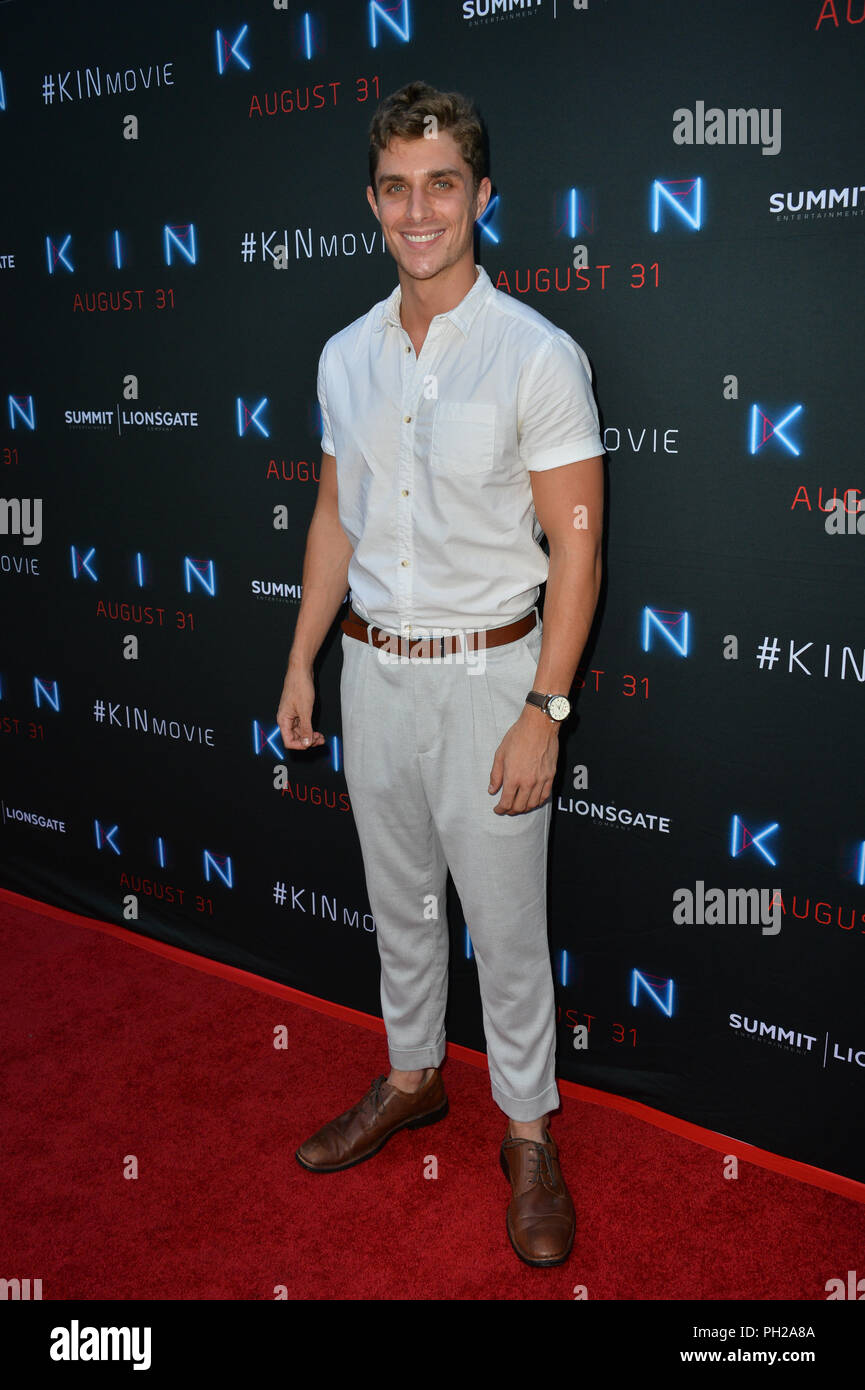 Los Angeles, USA. August 29, 2018: Alex Cubis at the premiere of "KIN ...