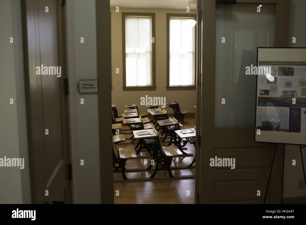 Lyles Station, Indiana, USA. 23rd Aug, 2018. LYLES CONSOLIDATED SCHOOL ...