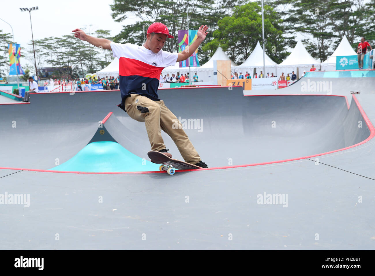 Palembang, Indonesia. 29th Aug, 2018. Kensuke Sasaoka (JPN ...