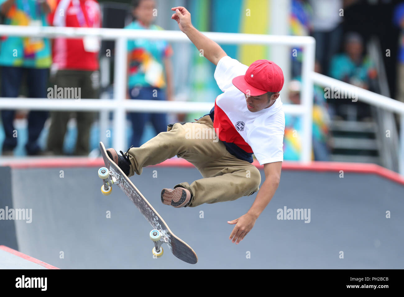 Palembang, Indonesia. 29th Aug, 2018. Kensuke Sasaoka (JPN ...