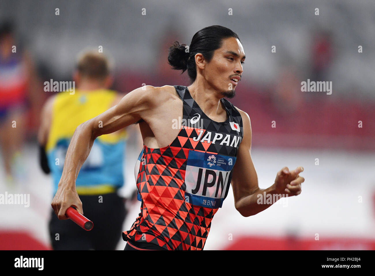 Jakarta, Indonesia. Credit: MATSUO. 29th Aug, 2018. Takatoshi Abe (JPN ...