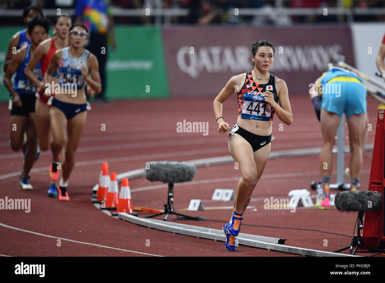 Jakarta, Indonesia. Credit: MATSUO. 29th Aug, 2018. Meg Hemphill (JPN ...