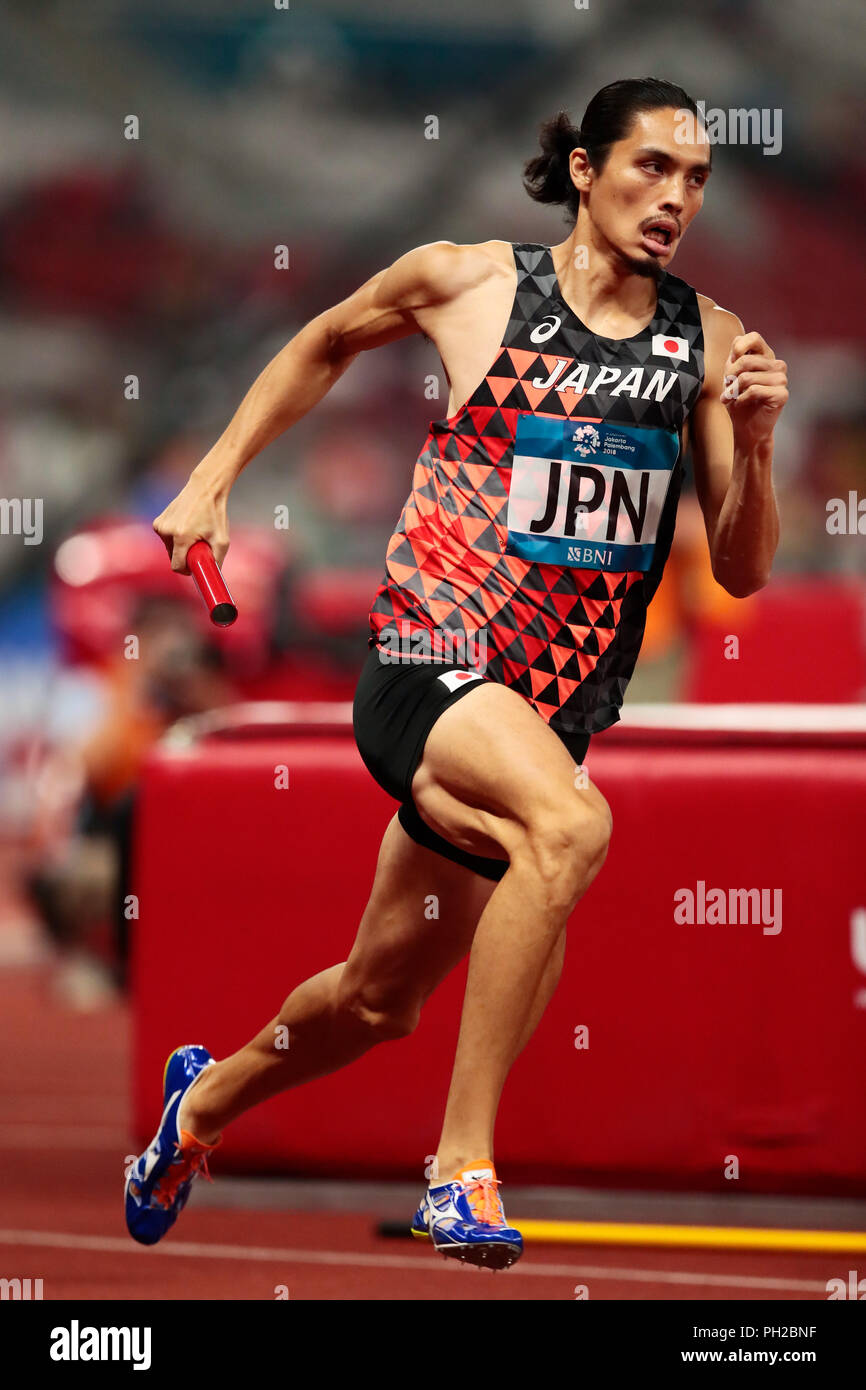 Jakarta, Indonesia. 29th Aug, 2018. Takatoshi Abe (JPN) Athletics : Men ...
