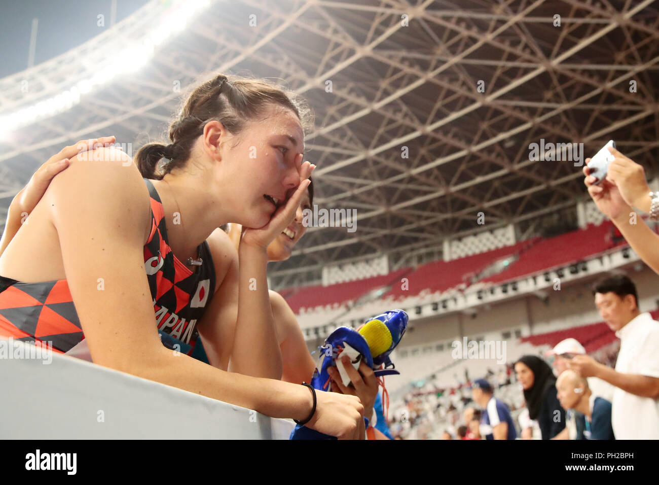 Jakarta, Indonesia. 29th Aug, 2018. Meg Hemphill (JPN) Athletics ...
