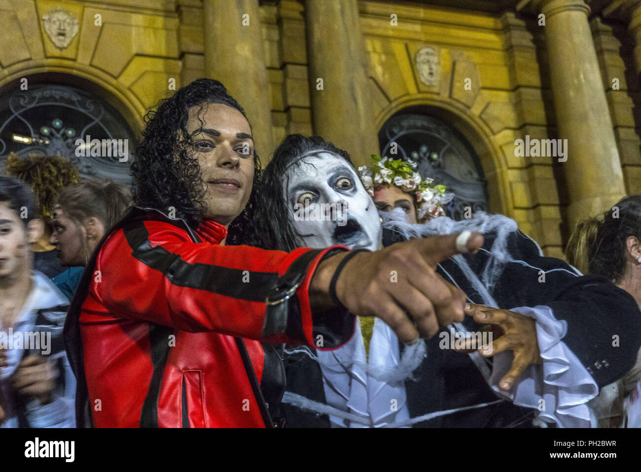 Sao Paulo, Brazil. 29th Aug 2018. HOMAGE MICHAEL JACKSON: Fans of ...