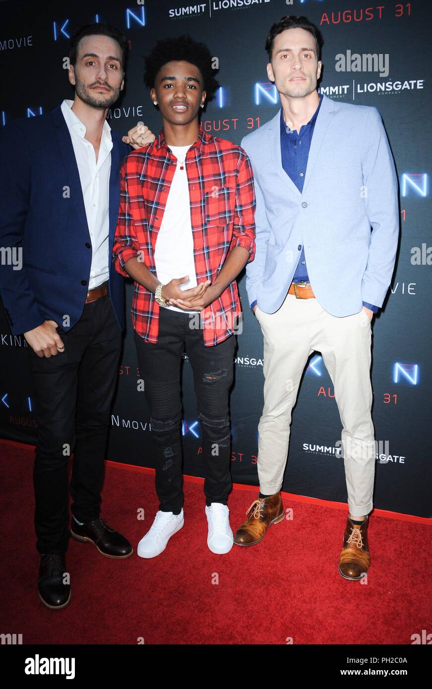 Los Angeles, CA, USA. 29th Aug, 2018. Jonathan Baker, Myles Truitt ...