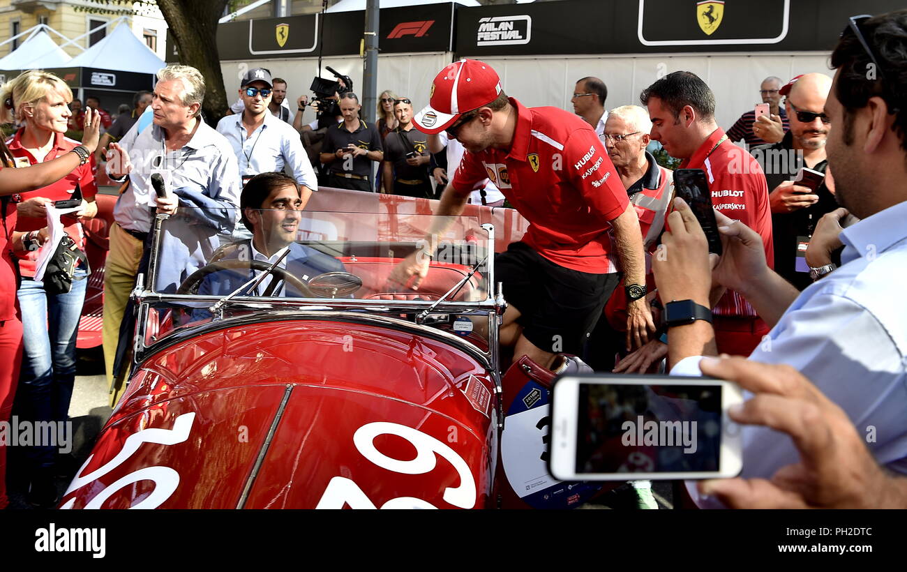 Formula 1 Milan Festival 2018, event in Darsena and Piazza XXIV Maggio ...