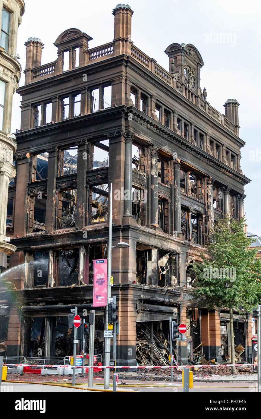 Primark building after fire hi-res stock photography and images - Alamy