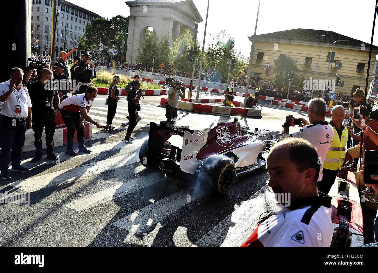 Formula 1 Milan Festival 2018, event in Darsena and Piazza XXIV Maggio ...