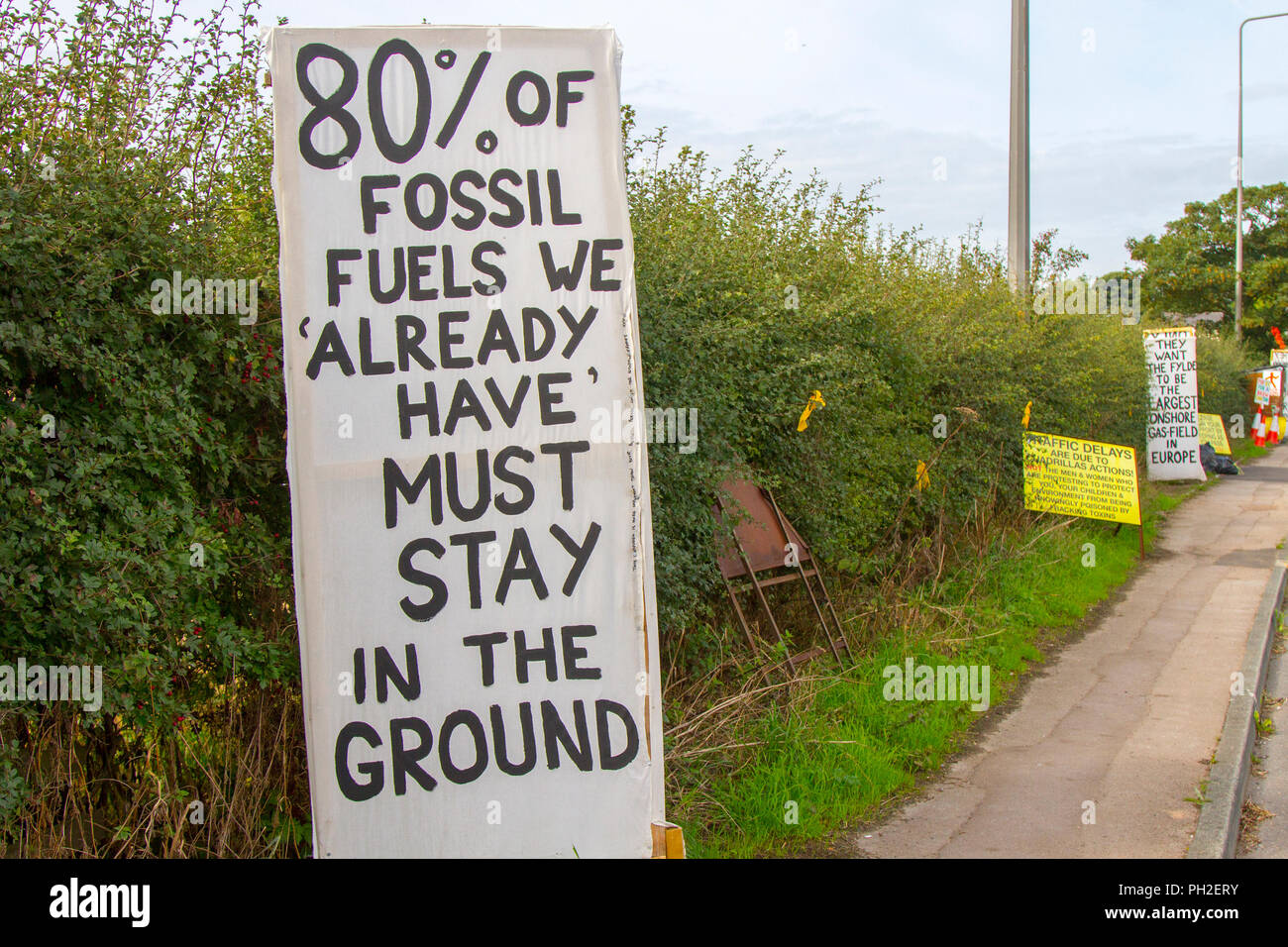Anti fracking posters hi-res stock photography and images - Alamy