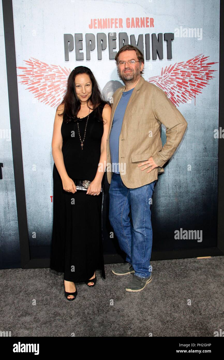 Los Angeles, CA, USA. 28th Aug, 2018. Jane Gauthier, Yvan Gauthier at ...