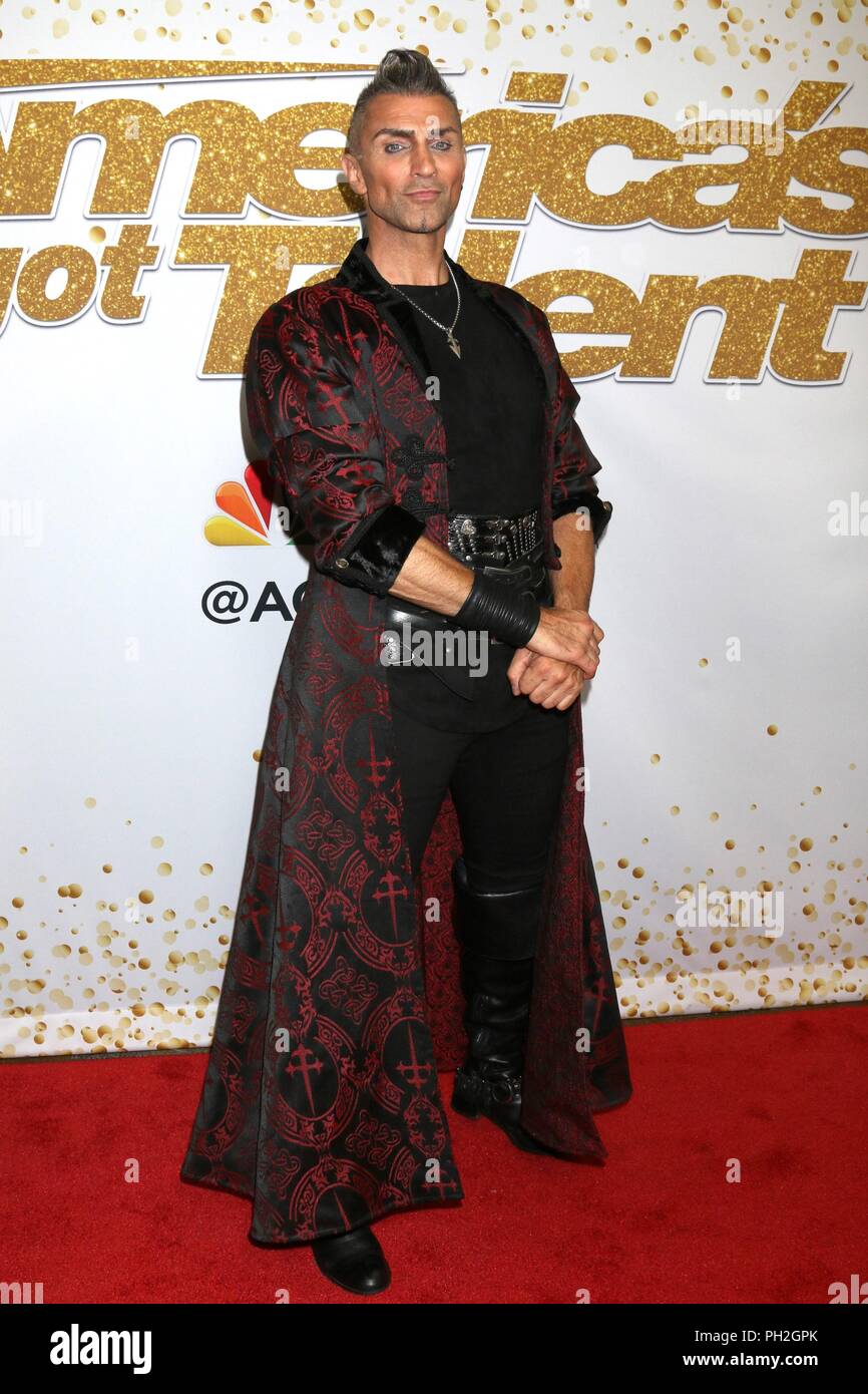 Los Angeles, CA, USA. 28th Aug, 2018. Aaron Crow at arrivals for ...