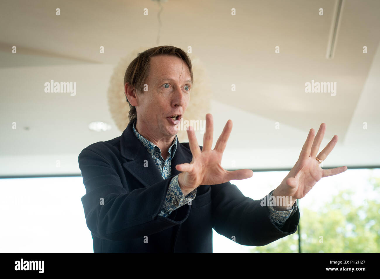 Oxford, UK. 30th August 2018. Launch of Spellbound exhibition at the ...
