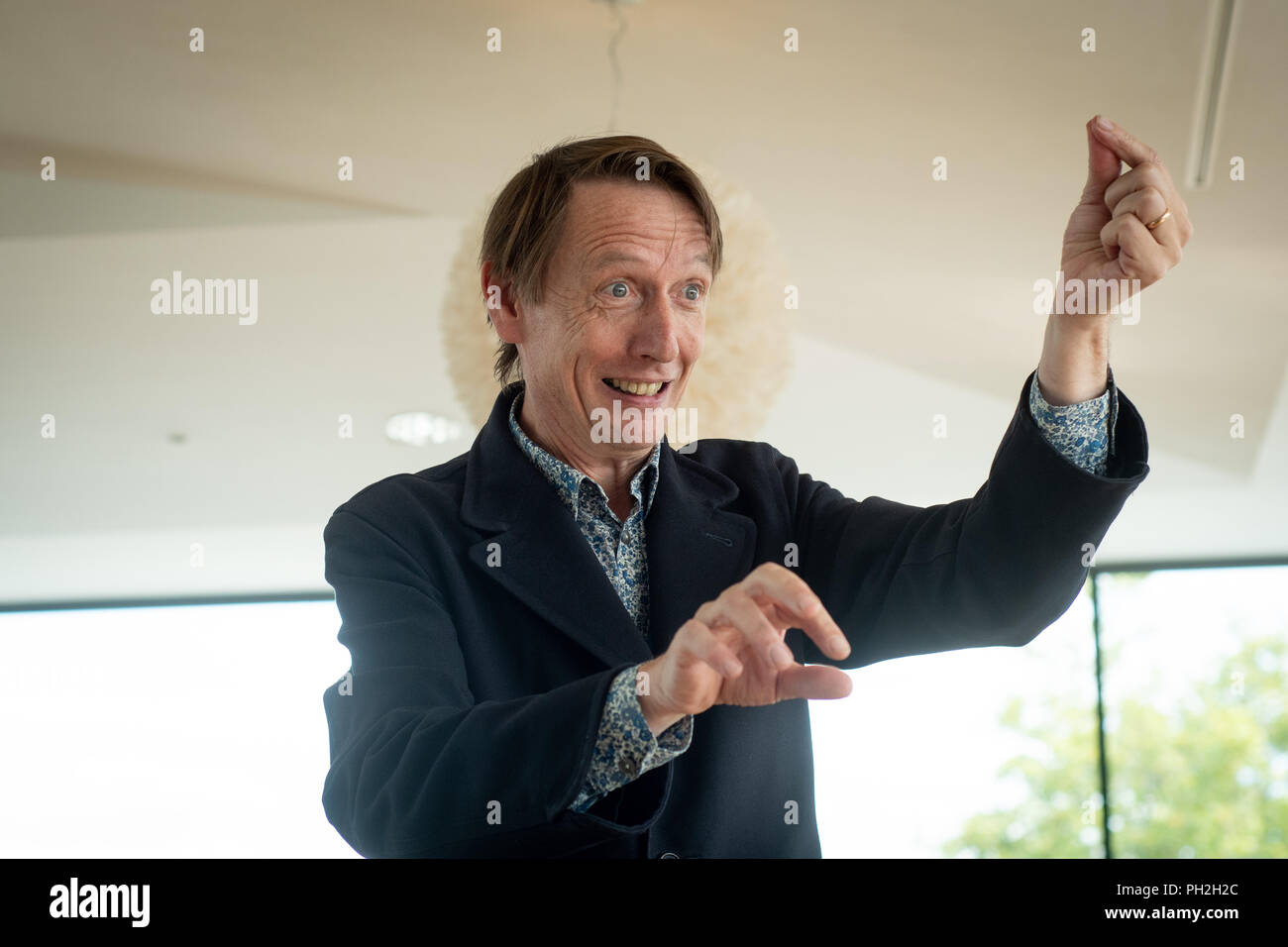 Oxford, UK. 30th August 2018. Launch of Spellbound exhibition at the ...