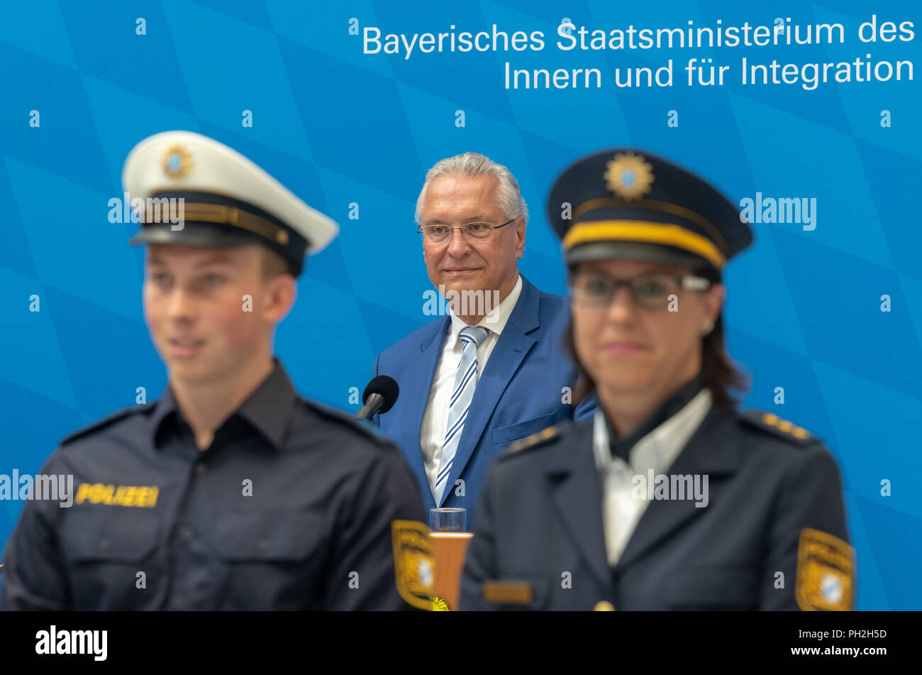 New uniform of the bavarian police hi-res stock photography and images ...