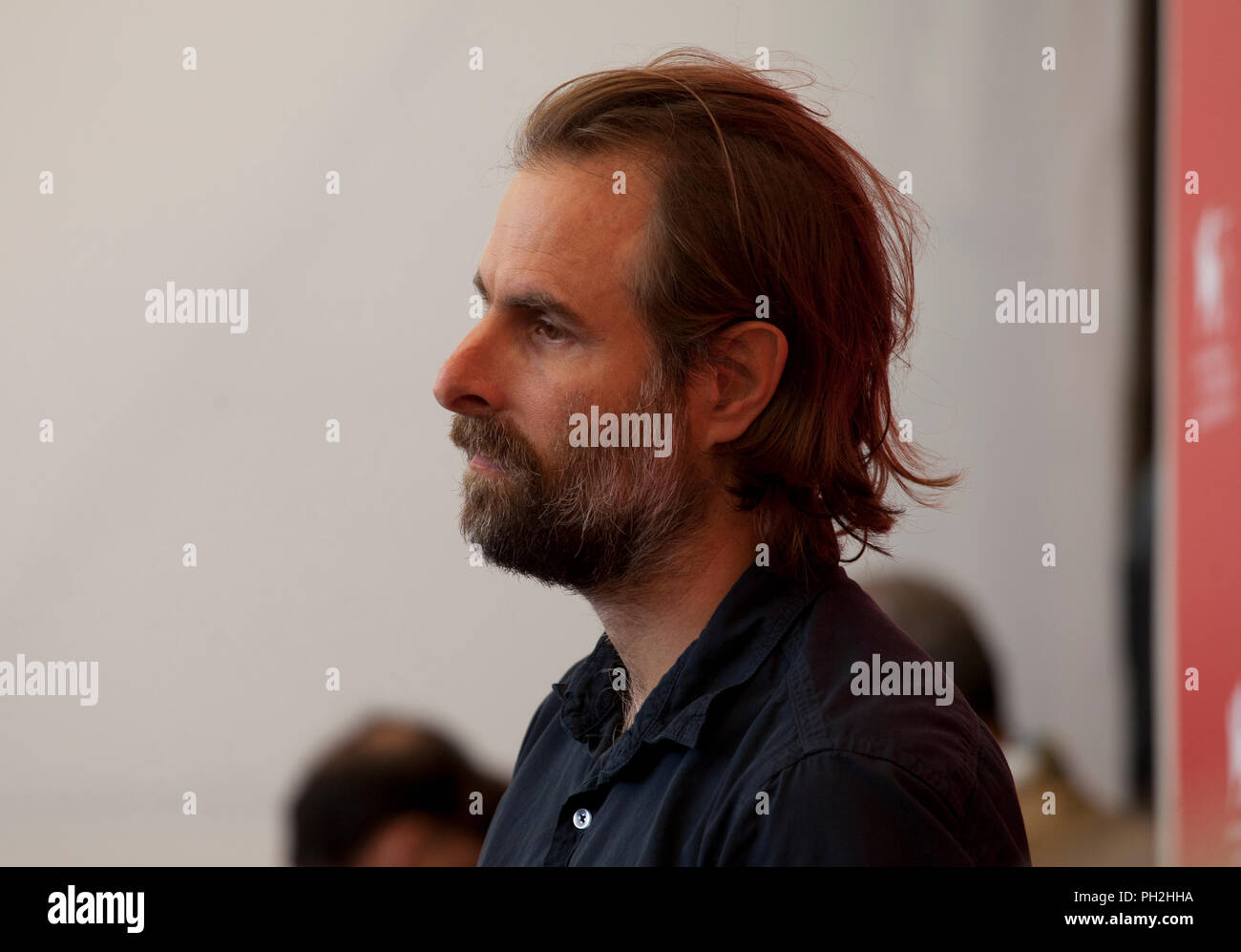 Director Rick Alverson at the photocall for the film The Mountain at ...