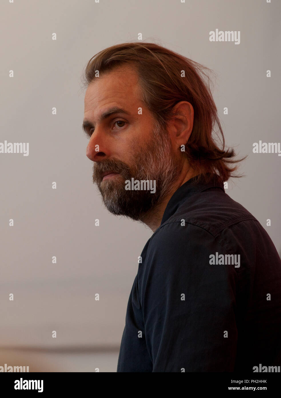 Director Rick Alverson at the photocall for the film The Mountain at ...