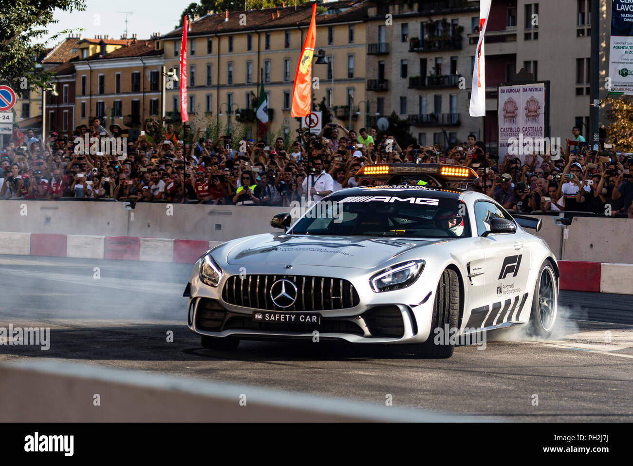 Mercedes safety car hi-res stock photography and images - Alamy