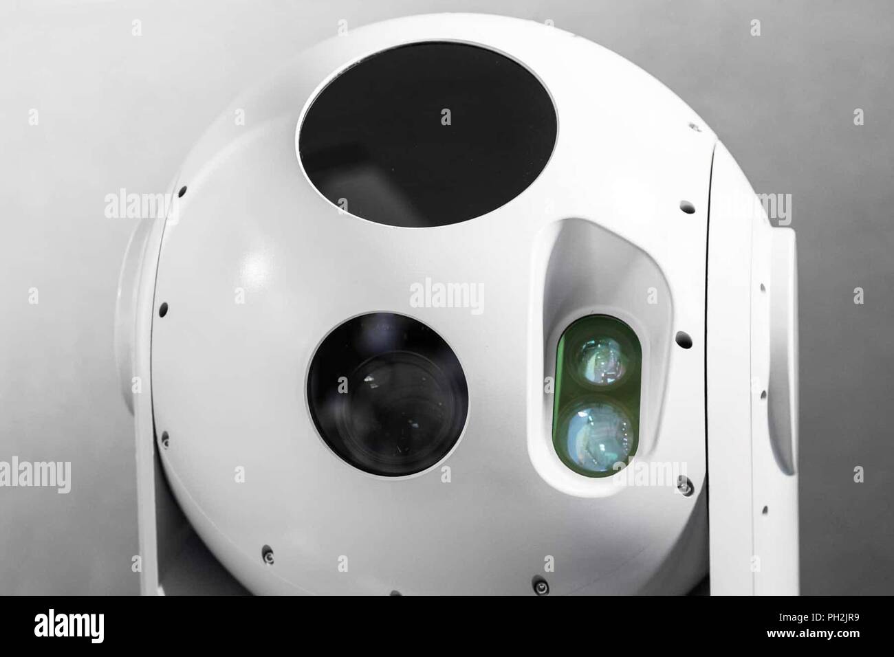 Russia. 30th Aug, 2018. 30 August 2018. Gyrostabilized optoelectronic ...