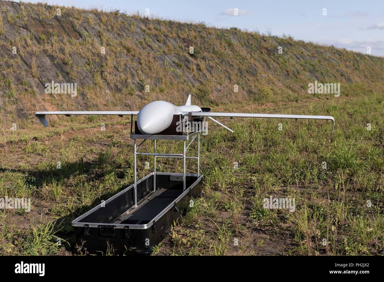 Russia. 30th Aug, 2018. Unmanned complex ZALA 421-16E5V2 by Concern ...