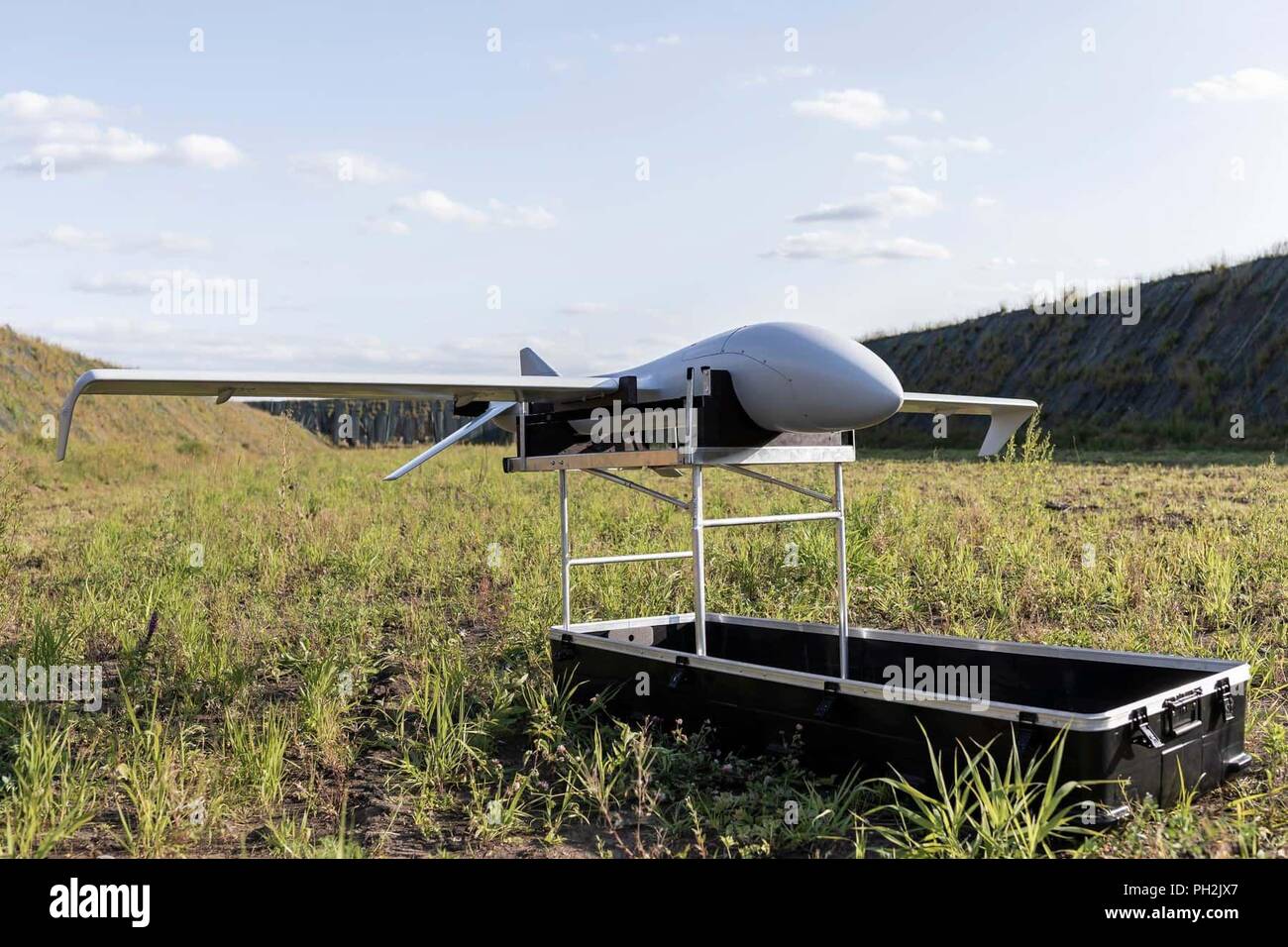 Russia. 30th Aug, 2018. Unmanned complex ZALA 421-16E5V2 by Concern ...