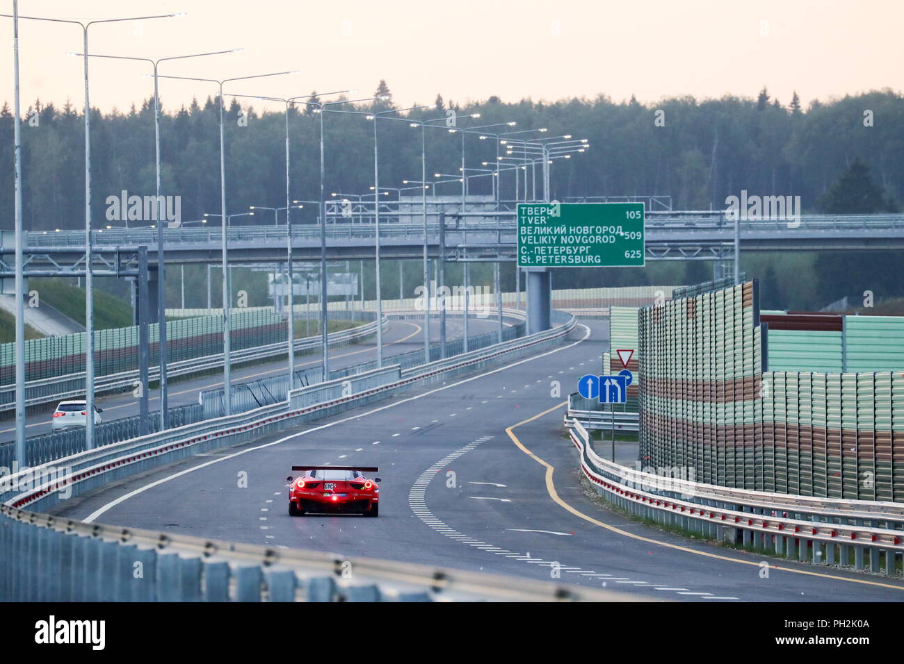 Moscow To St. Petersburg Motorway High Resolution Stock Photography and ...