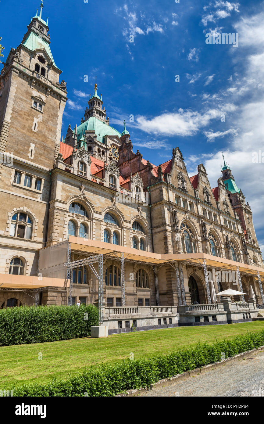 New City Hall, Neues Rathaus (1913), Hanover, Lower Saxony, Germany ...
