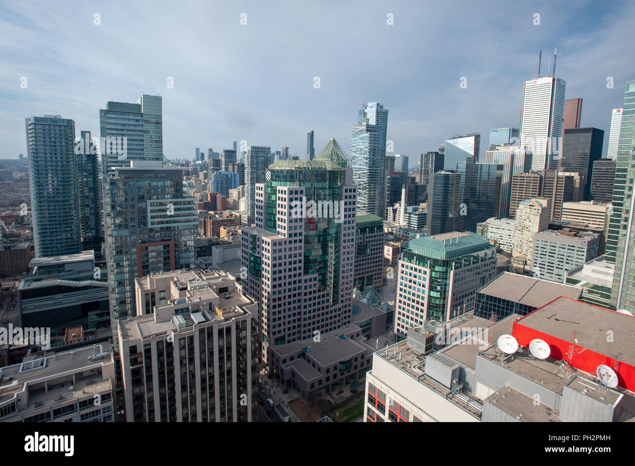 Toronto city centre, Ontario, Canada Stock Photo - Alamy