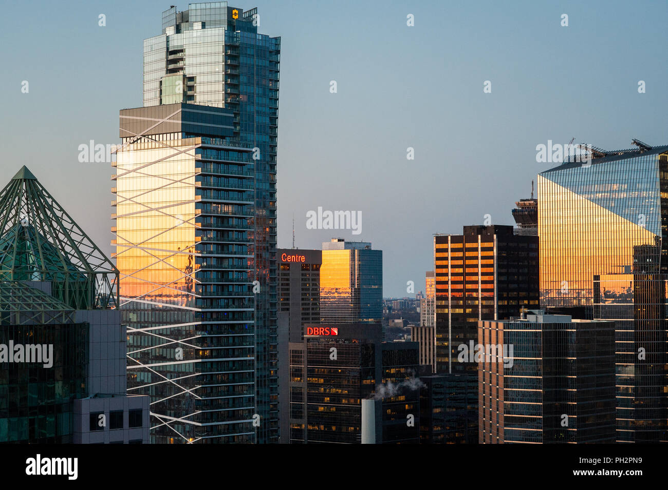 Toronto city centre, Ontario, Canada Stock Photo - Alamy