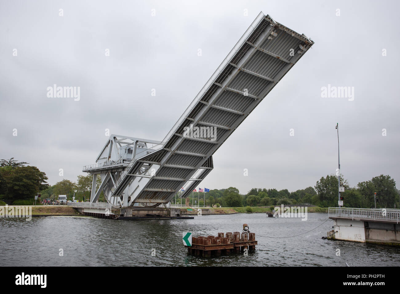 Pegasus Bridge, Normandy, France Stock Photo - Alamy
