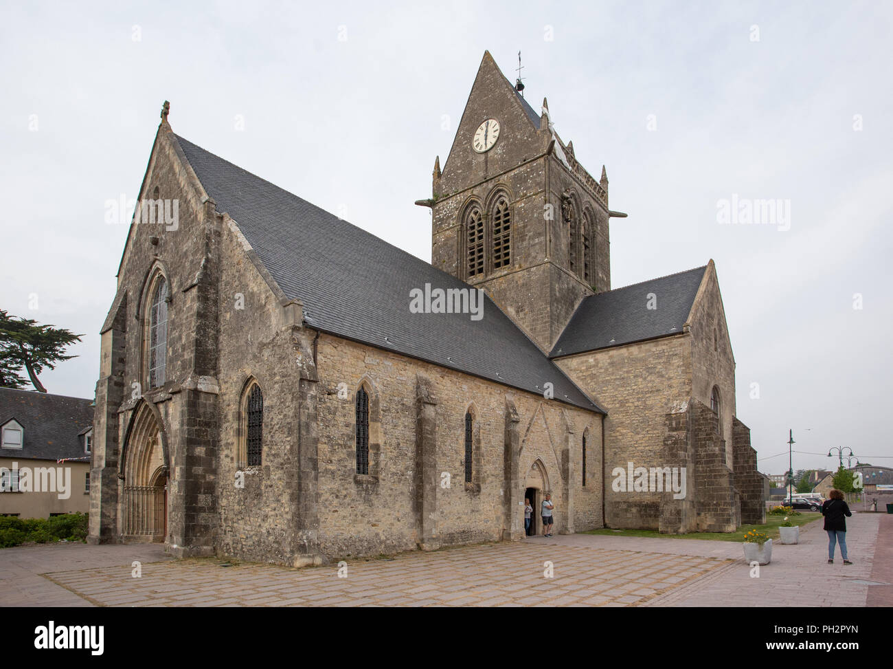 Sainte mere eglise city hi-res stock photography and images - Alamy