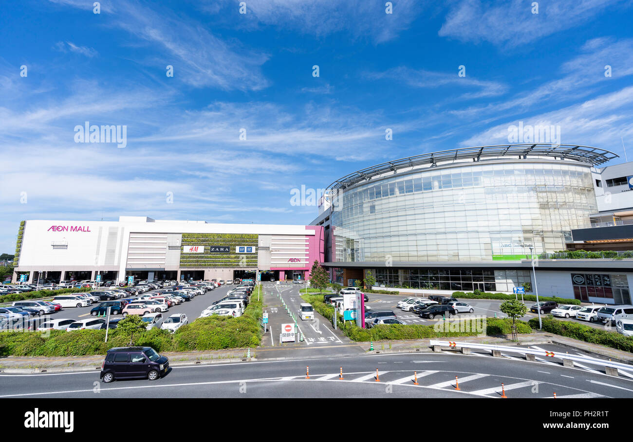 AEON MALL MITO UCHIHARA, Mito City, Ibaraki Prefecture, Japan Stock ...