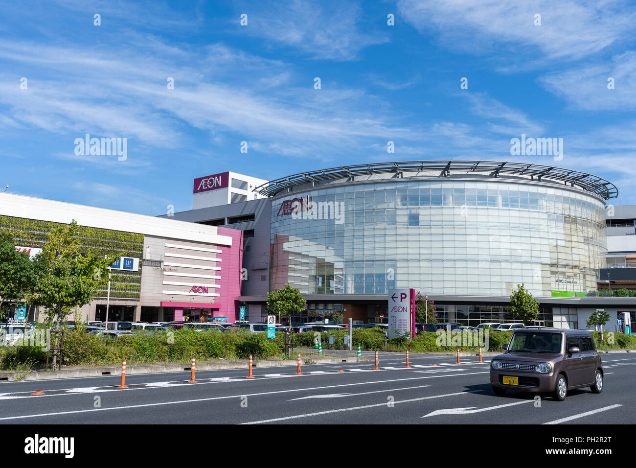 AEON MALL MITO UCHIHARA, Mito City, Ibaraki Prefecture, Japan Stock ...