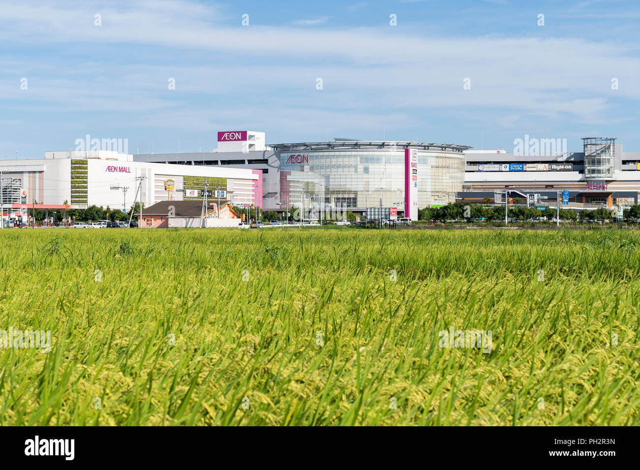 AEON MALL MITO UCHIHARA, Mito City, Ibaraki Prefecture, Japan Stock ...