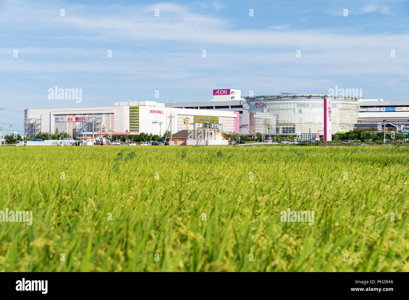 AEON MALL MITO UCHIHARA, Mito City, Ibaraki Prefecture, Japan Stock ...