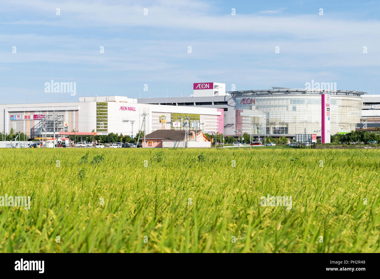 AEON MALL MITO UCHIHARA, Mito City, Ibaraki Prefecture, Japan Stock ...