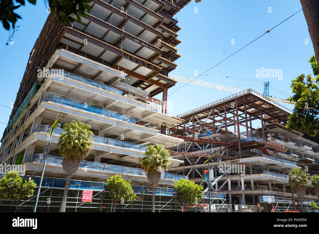 Construction of chase center hi-res stock photography and images - Alamy