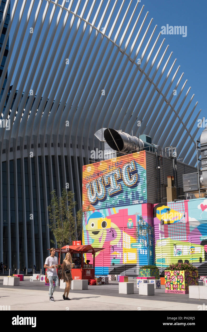 World Trade Center Complex in Lower Manhattan, NYC, USA Stock Photo - Alamy