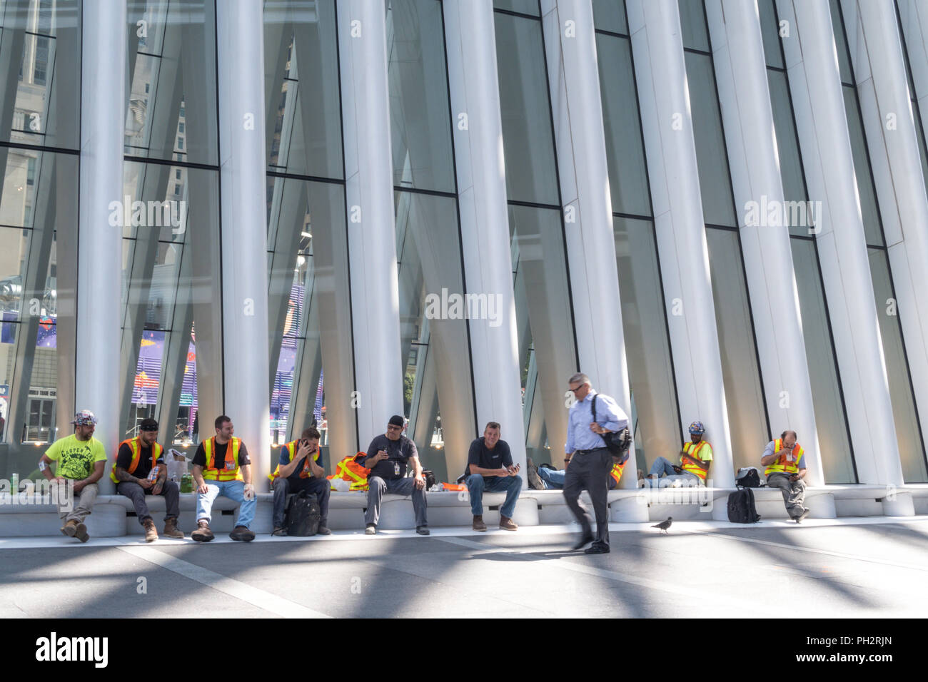 World Trade Center Complex in Lower Manhattan, NYC, USA Stock Photo - Alamy