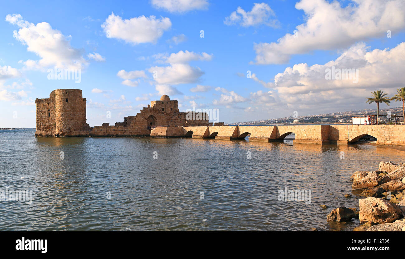 Sidon castle lebanon hi-res stock photography and images - Alamy