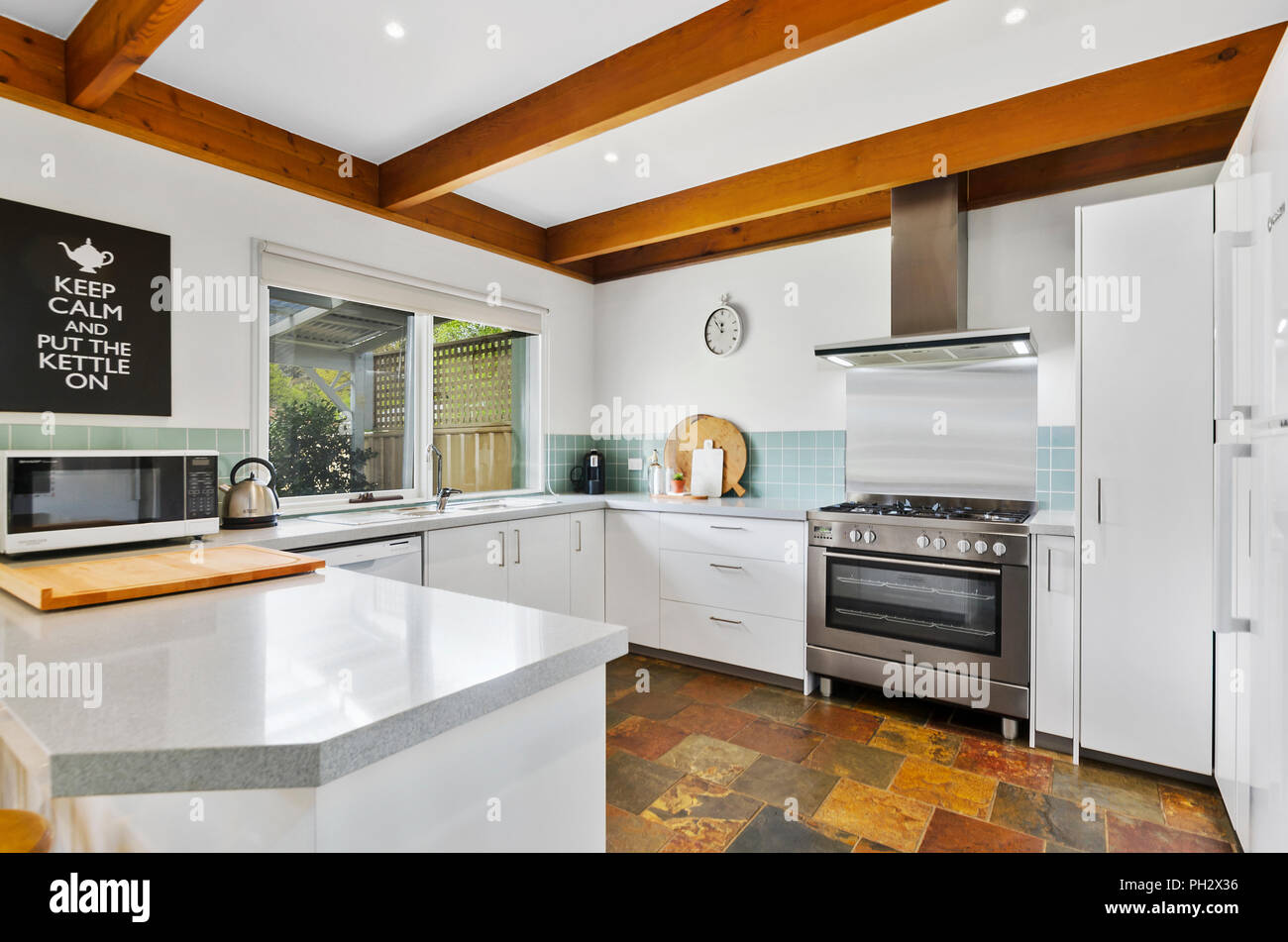 An Australian Kitchen Stock Photo - Alamy